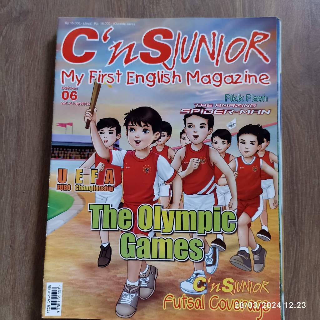 Jual Majalah CnS Junior majalah bahasa inggris untuk anak anak CNs Teen ...