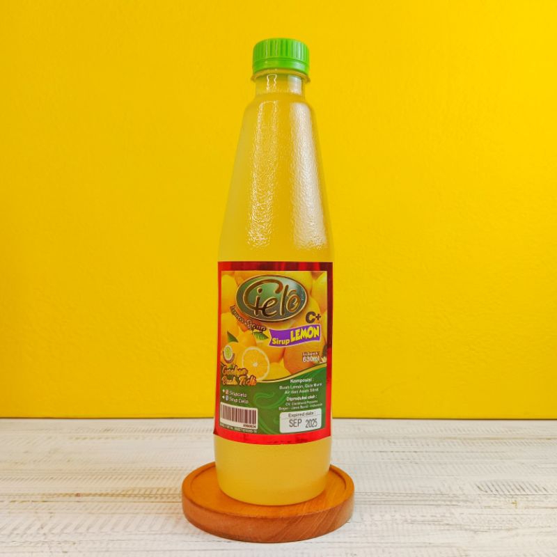 Jual Sirup Sirop Buah Lemon Asli Murni Buah Oleh Oleh Khas Bogor Cielo ...