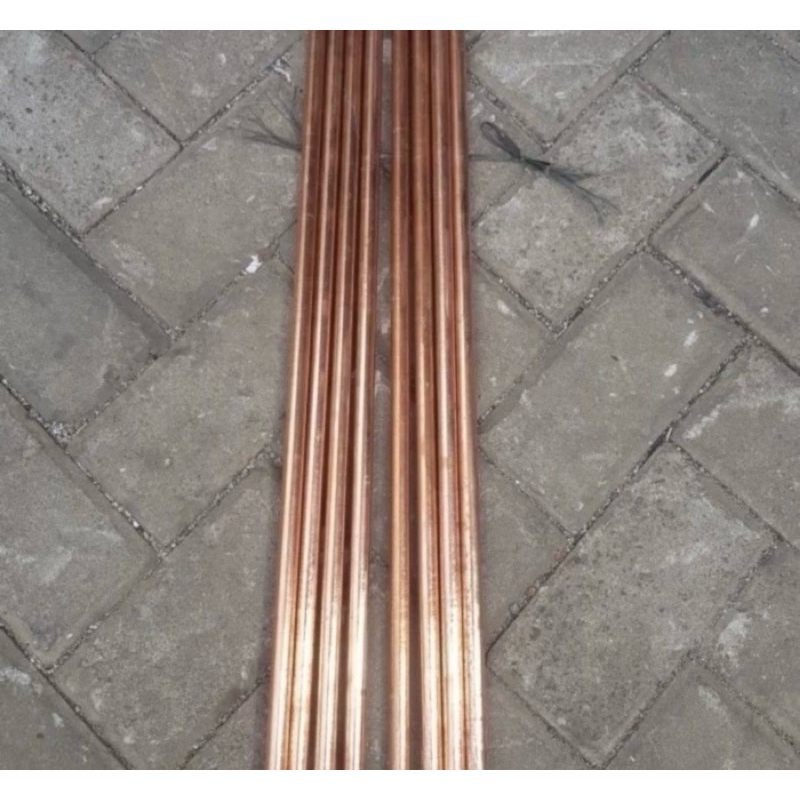 Jual Grounding 5/8 dan 3/4 1 meter besi campur tembaga bondit | Shopee ...