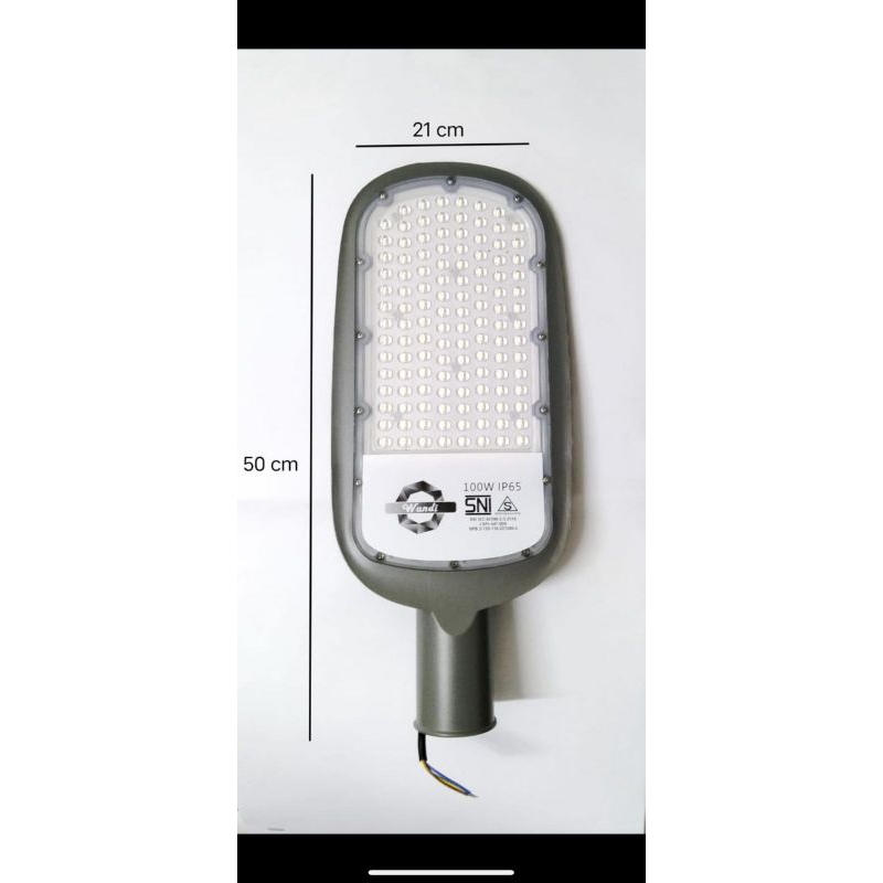 Jual Lampu Jalan Pju Smd Sni Wandi 50w 100w 150w 200w Street Light 50 W