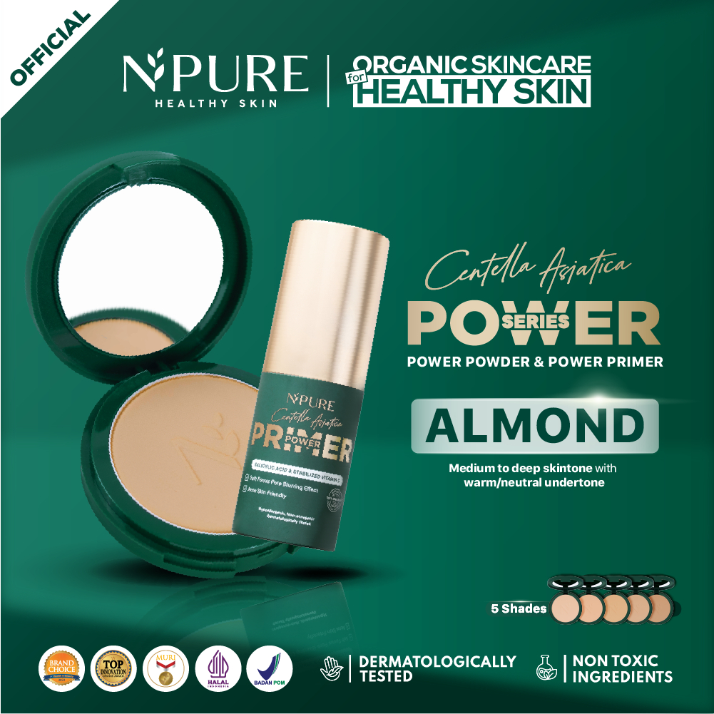 Jual 【Bundle Power Series】NPURE Power Powder + Power Primer / Compact ...