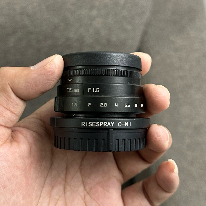 Jual LENSA FUJIAN CCTV 35MM F1.6 FOR NIKON SONY FUJI CANON | Shopee ...