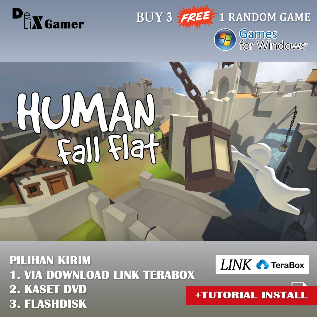 Jual HUMAN FALL FLAT PC GAME | Shopee Indonesia
