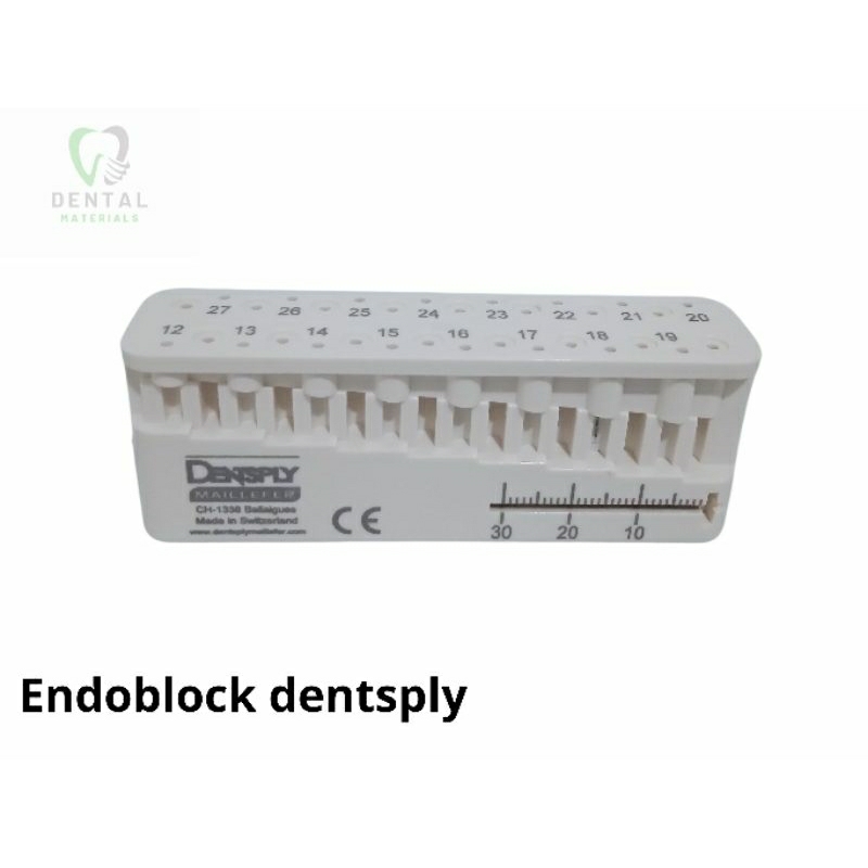 Jual Endoblock / Pengukur jarum endo / Holder endodontic/autoclavable ...