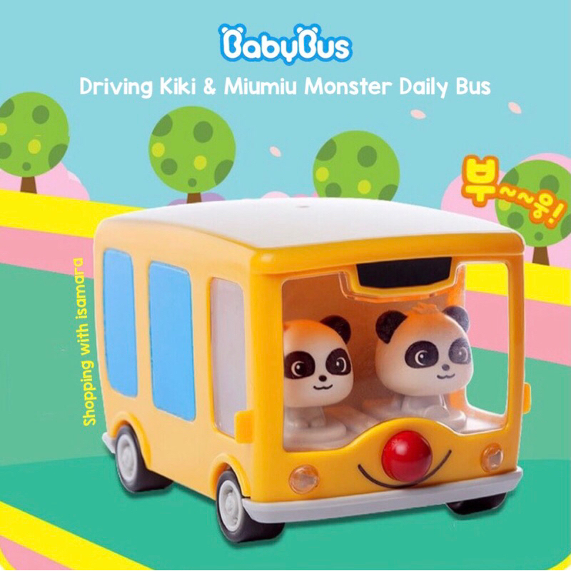 Jual Babybus Driving Kiki & Miumiu Monster Daily Bus / Mainan mobilan ...