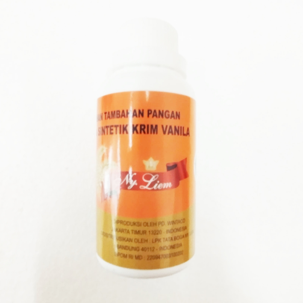 Jual NY. LIEM Perisa / Essence Makanan Vanilla Cream 100 g | Shopee ...