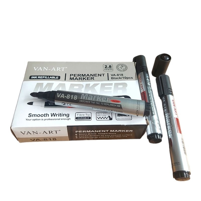 Jual Spidol Permanent Va-818 1 pak (10pcs) | Shopee Indonesia
