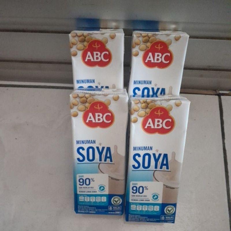 Jual abc susu soya putih 200ml | Shopee Indonesia
