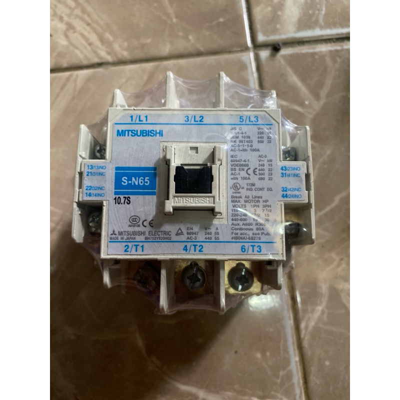 Jual CONTACTOR SN50 ORIGINAL MITSUBISHI 80A | Shopee Indonesia