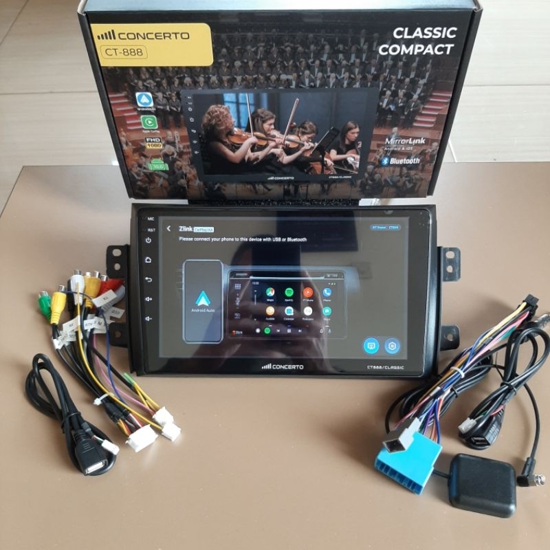 Jual HEAD UNIT ANDROID SUZUKI SX4 ANDROID 9 INCH CONCERTO CAR PLAY RAM ...