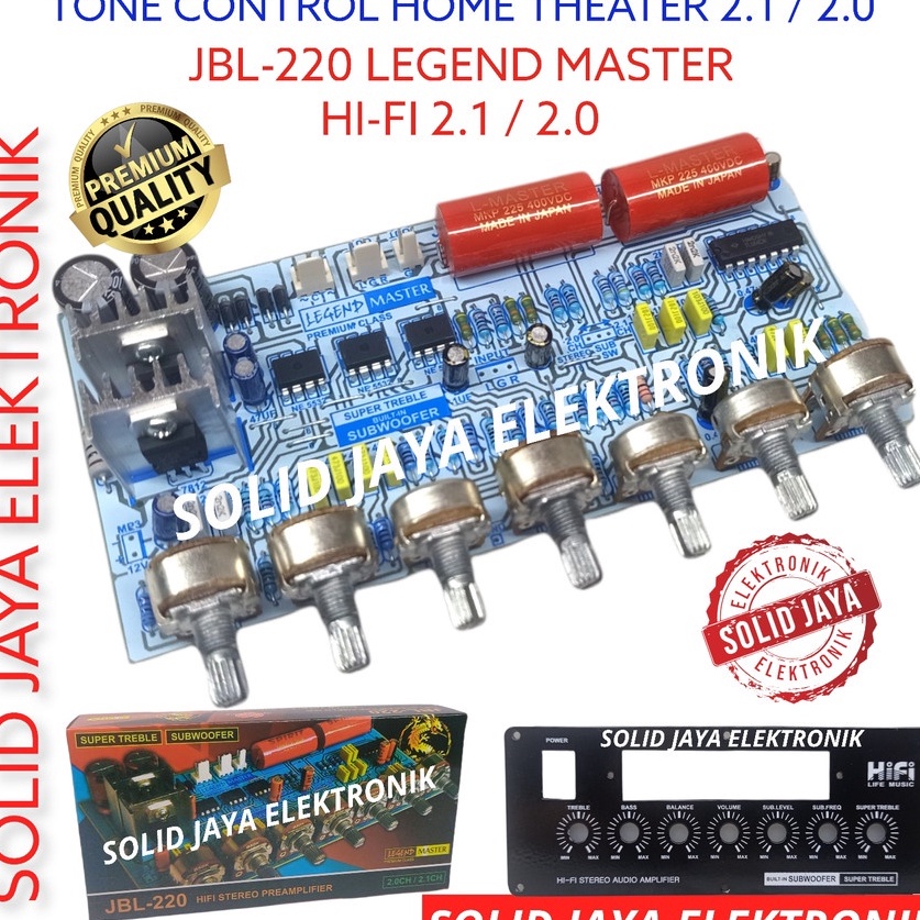 Jual KeJ KIT TONE CONTROL STEREO 21 2 JBL22 HOME THEATER HI FI STEREO ...