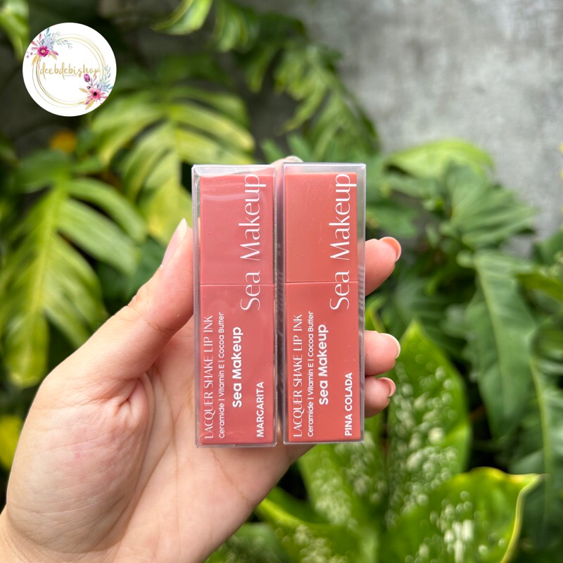 Jual Sea Makeup Lacquer Shake Lip Ink Longlasting Lip Ink - Glossy ...