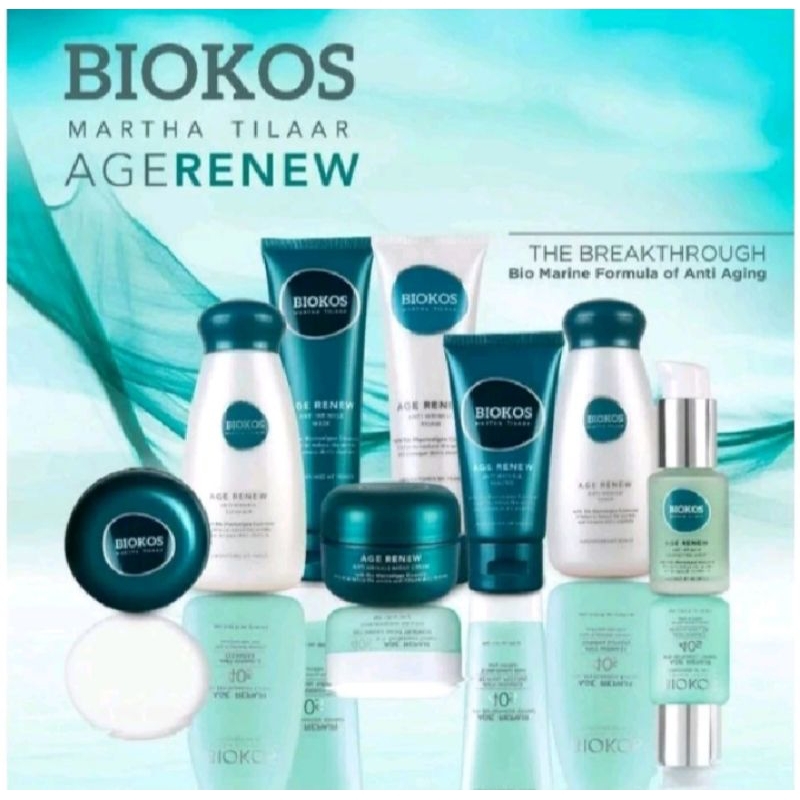 Jual Biokos Age Renew Anti Wrinkle Night/Day Cream 30gr | Shopee Indonesia