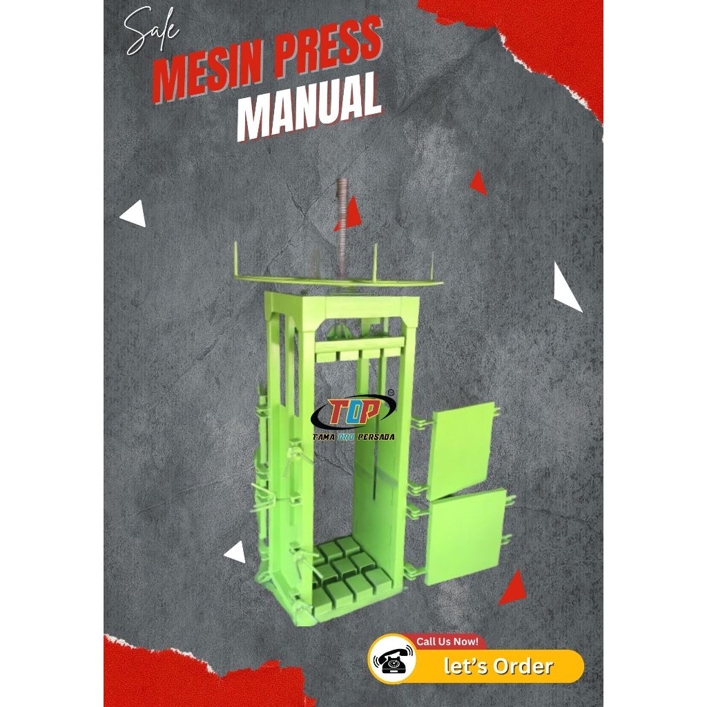 Jual Mesin Pres Kardus Manual / Mesin Press Kaleng / Mesin Press ...