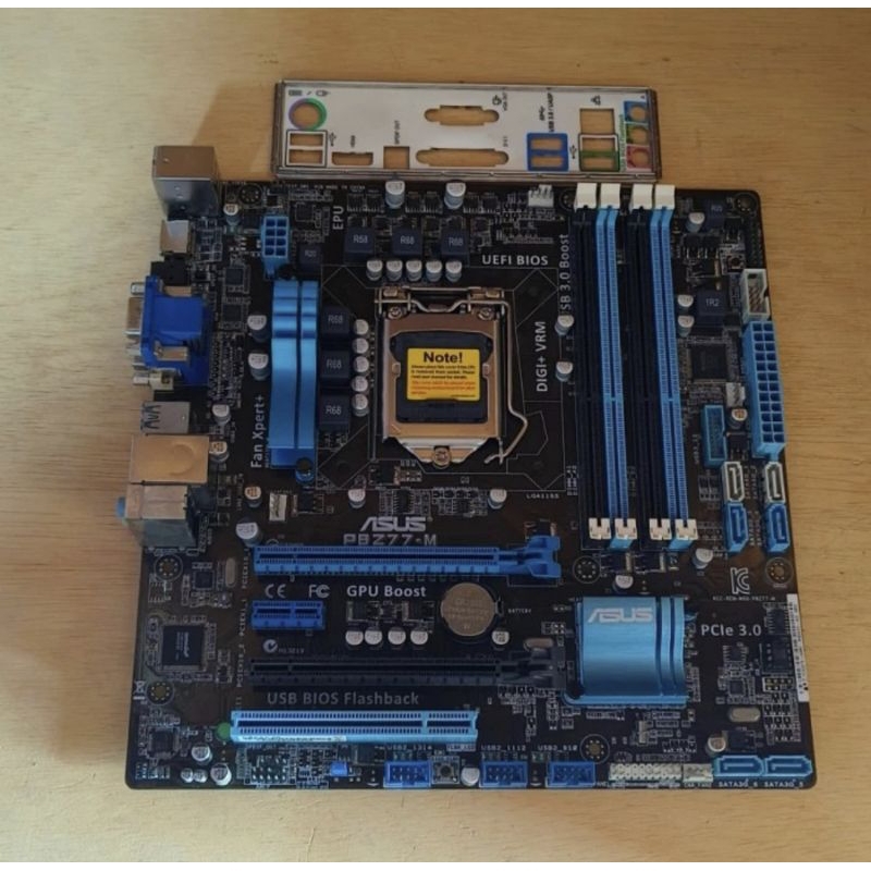 Jual MOTHERBOAD ASUS Z77-M, LGA 1155, PCI''EXPRES 3.0 / 4'''SLOT RAM DDR3 | Shopee Indonesia