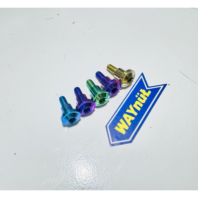 Jual Baut cover CVT nmax aerok Titanium ( 1 biji ) | Shopee Indonesia