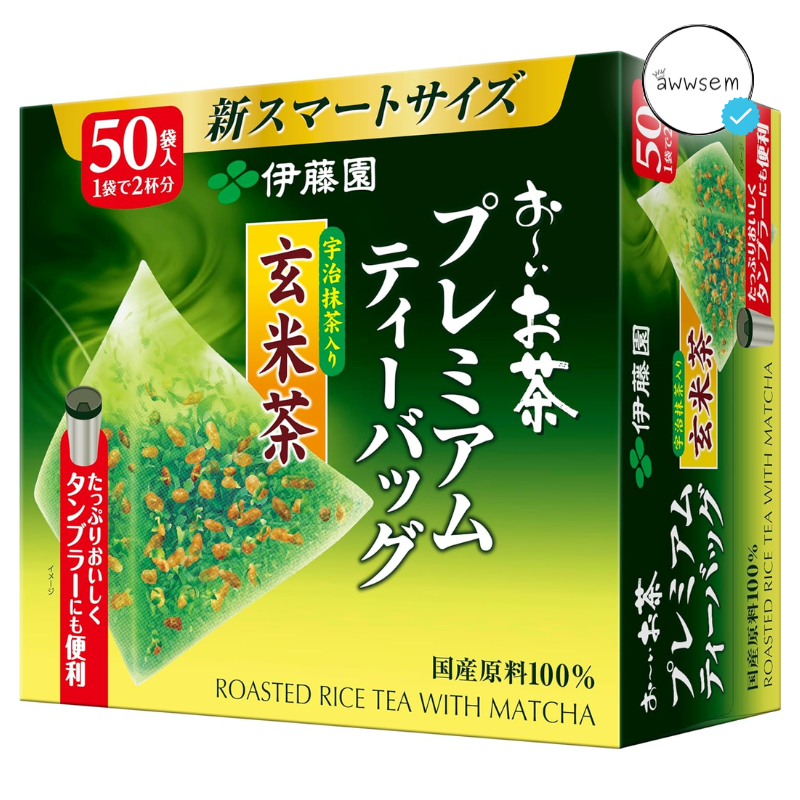 Jual ITO EN ITOEN Genmaicha Roasted Brown Rice Tea Bag with Matcha ...