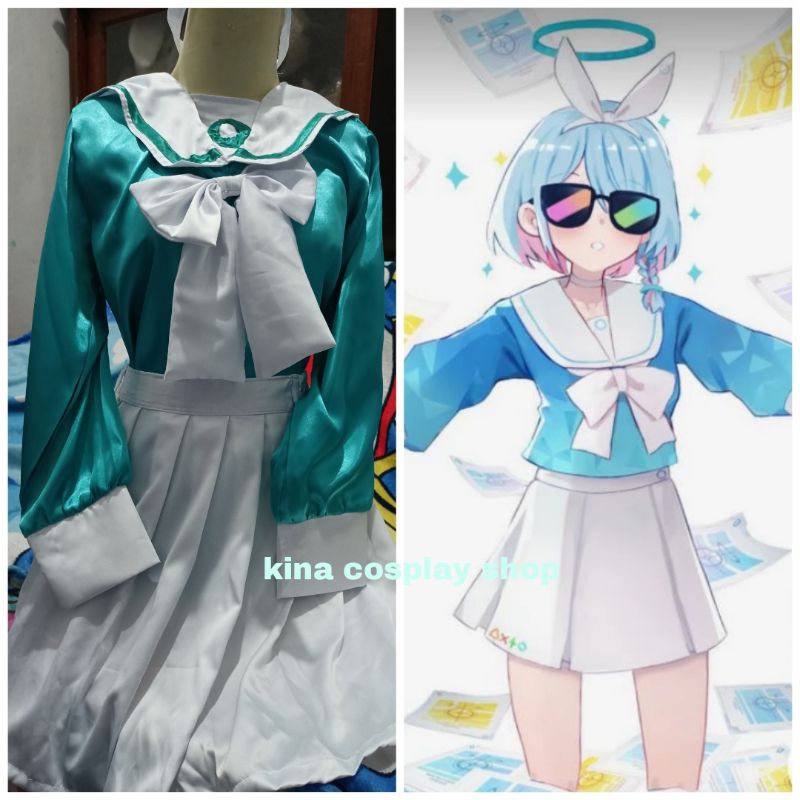 Jual Arona Lue and Arona Pink Arcieve Costum Cosplay | Shopee Indonesia