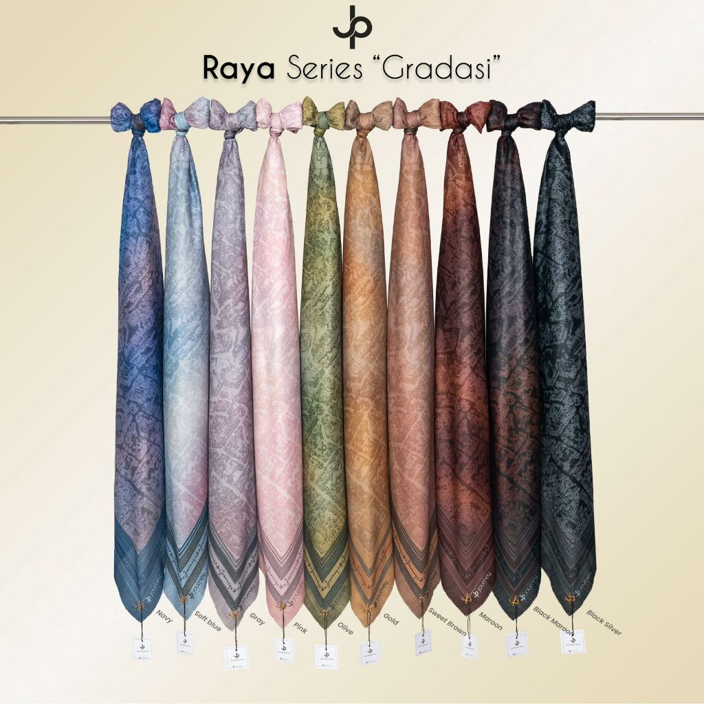 Jual Hijab Journey Scarves Raya Gradasi Series 2024 | Shopee Indonesia