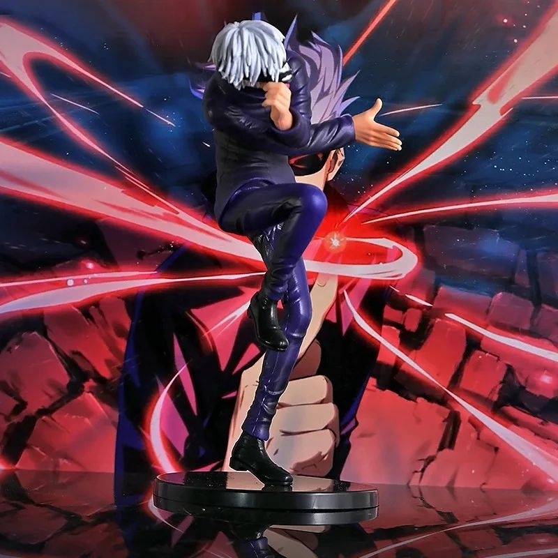 Jual Satoru Gojo New Standing Action Figure Jujutsu Kaisen Anime 24cm ...