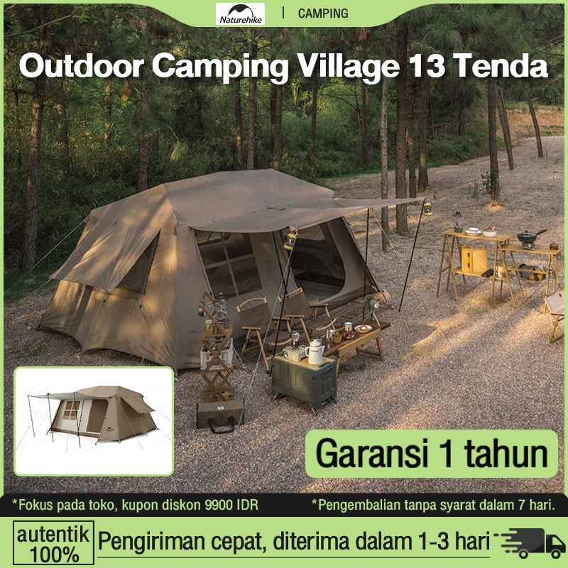 Jual Naturehike Village 13 Tenda Camping Glamping 5-8 Orang Tent ...
