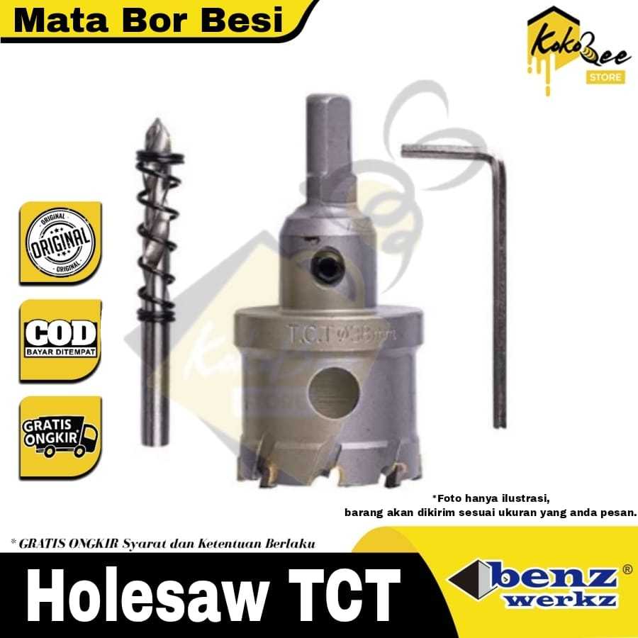 Jual Holesaw TCT 35mm / Mata Bor Plong Stainless Besi Metal Holesaw ...