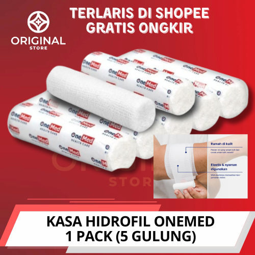 Jual Kasa Perban One Med Hidrofil ROLL Onemed 3,6 m x 10 cm Kassa ...