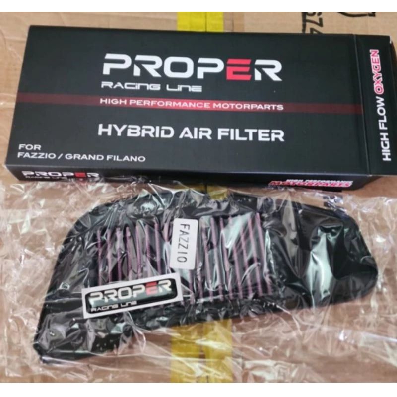 Jual Hybrid Air Filter udara Proper Racing Line Yamaha Fazzio / Grand ...