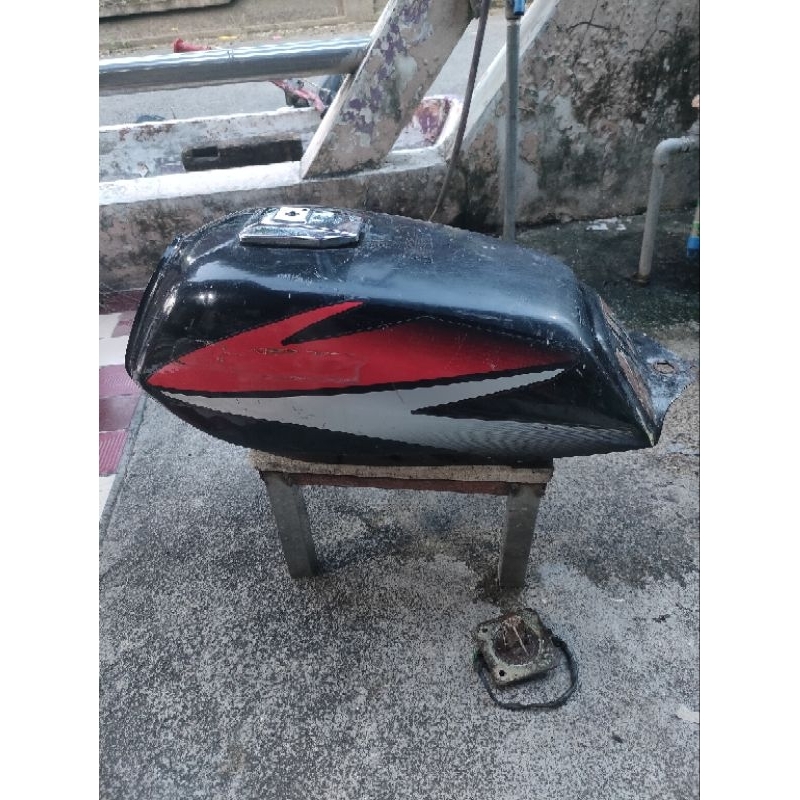 Jual tangki Honda GL pro second bahan ada rembes samping | Shopee Indonesia
