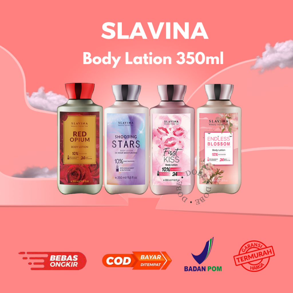 Jual SLAVINA Body Lation 350ml | Shopee Indonesia