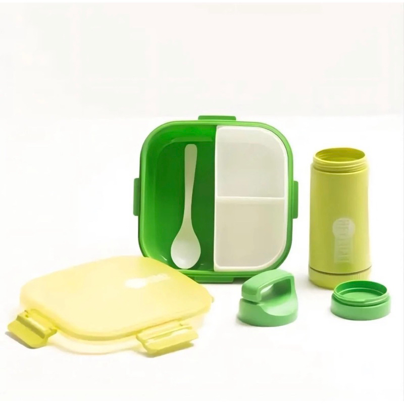 Jual HEY LIFE Lunch Box + Botol minum | Shopee Indonesia
