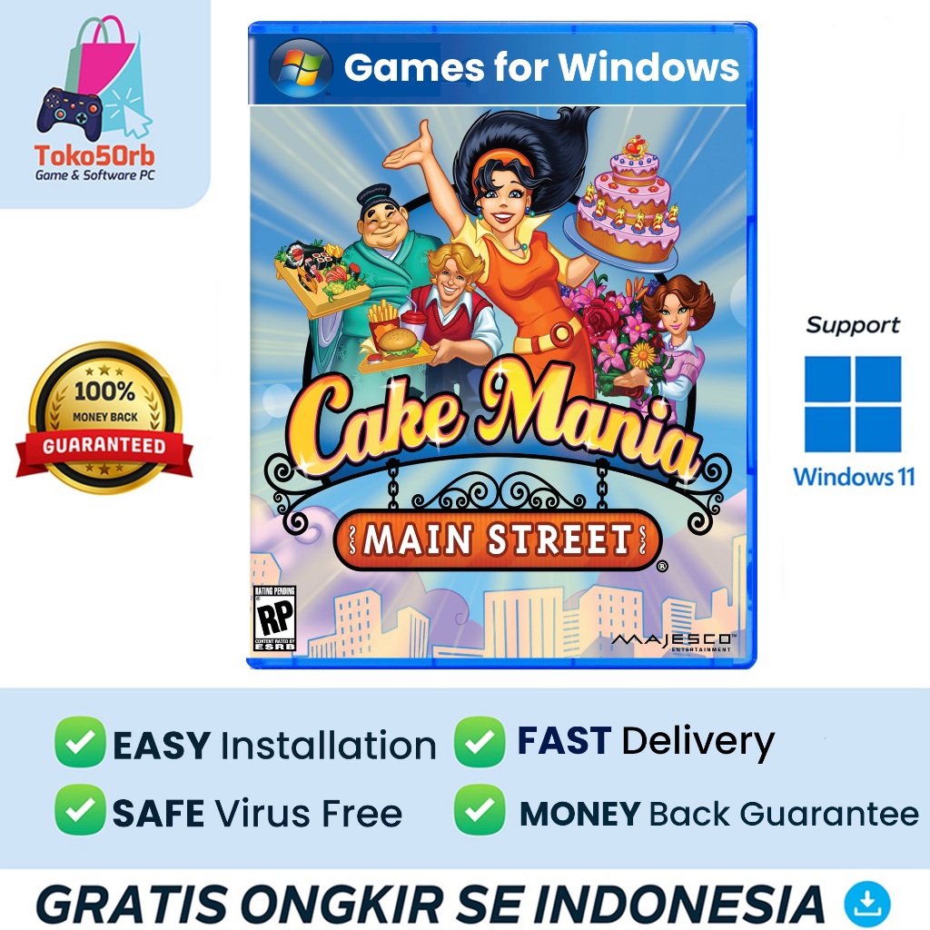 Jual Cake Mania Collection For PC Full Version | Shopee Indonesia