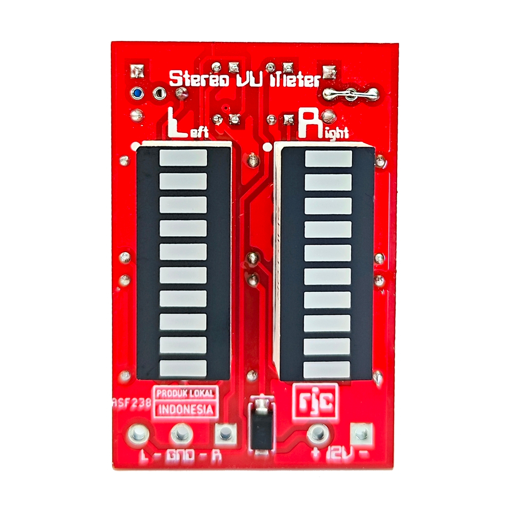 Jual Digital VU meter Audio Level Meter Model Led Bar Stereo Sound ...