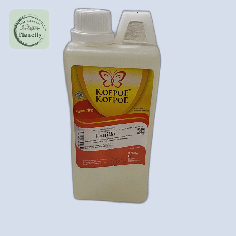 Jual PASTA VANILLA KOEPOE KUPU 1L | Shopee Indonesia