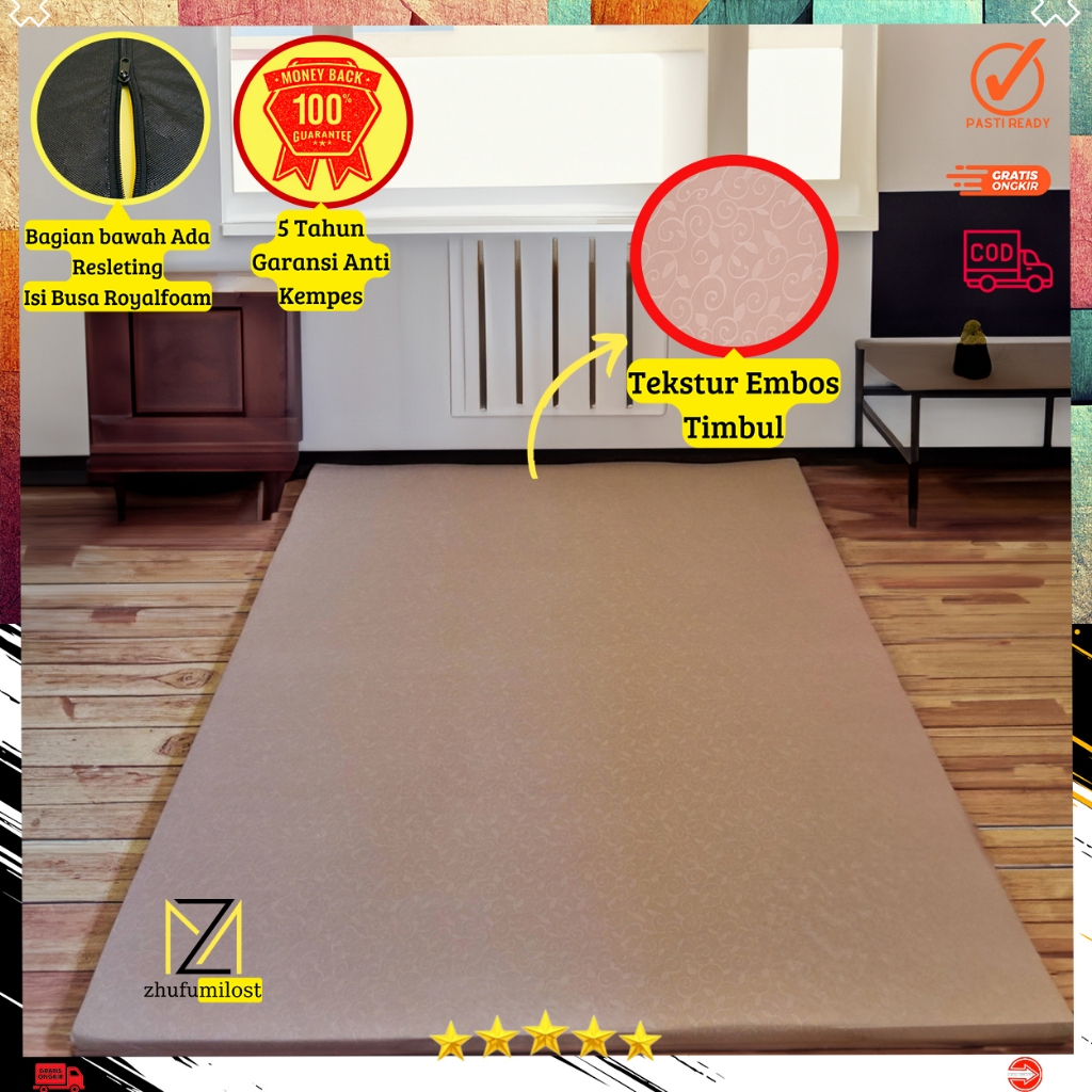 Jual Kasur busa/Kasur Matras Busa ROYALFOAM tebal, panjang 200cm ...