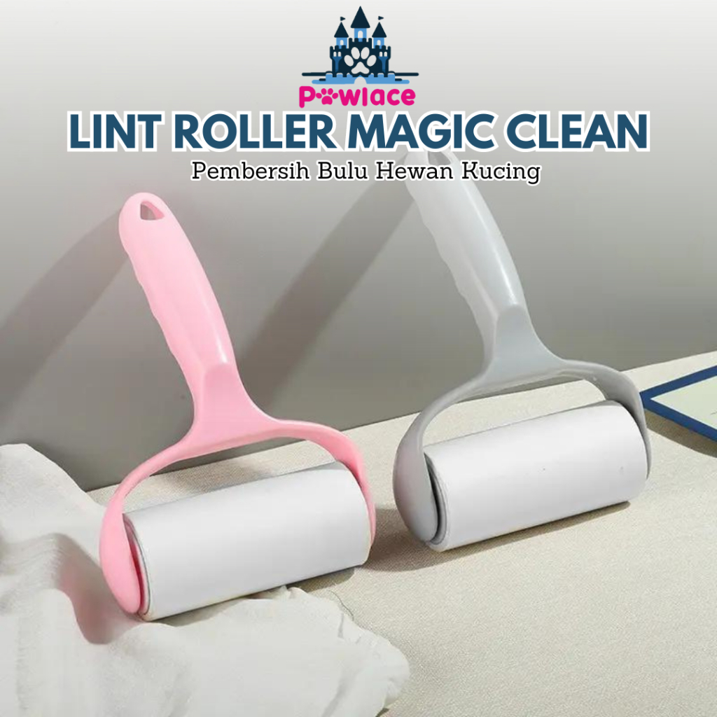 Jual Pembersih Bulu Lint Roller Magic Clean - Sikat Pembersih Bulu Anjing Kucing Hewan Alat ...