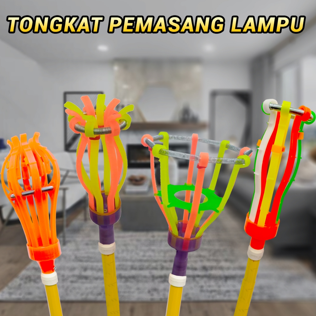 Jual Tongkat Stick Pengganti Pemasang Bohlam Lampu Downlight 2in1 ...