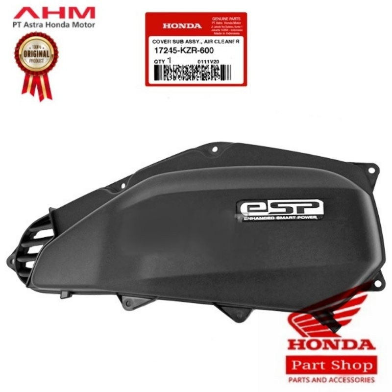 Jual 17245-KZR-600 Cover Tutup Filter Vario 125 Old Vario 125 150 LED ...