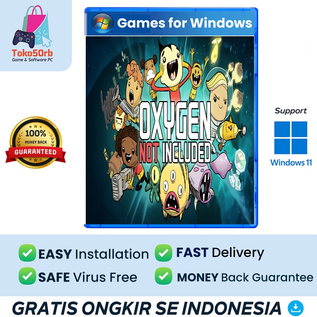 Jual Oxygen Not Included Game For PC Full Version | Shopee Indonesia