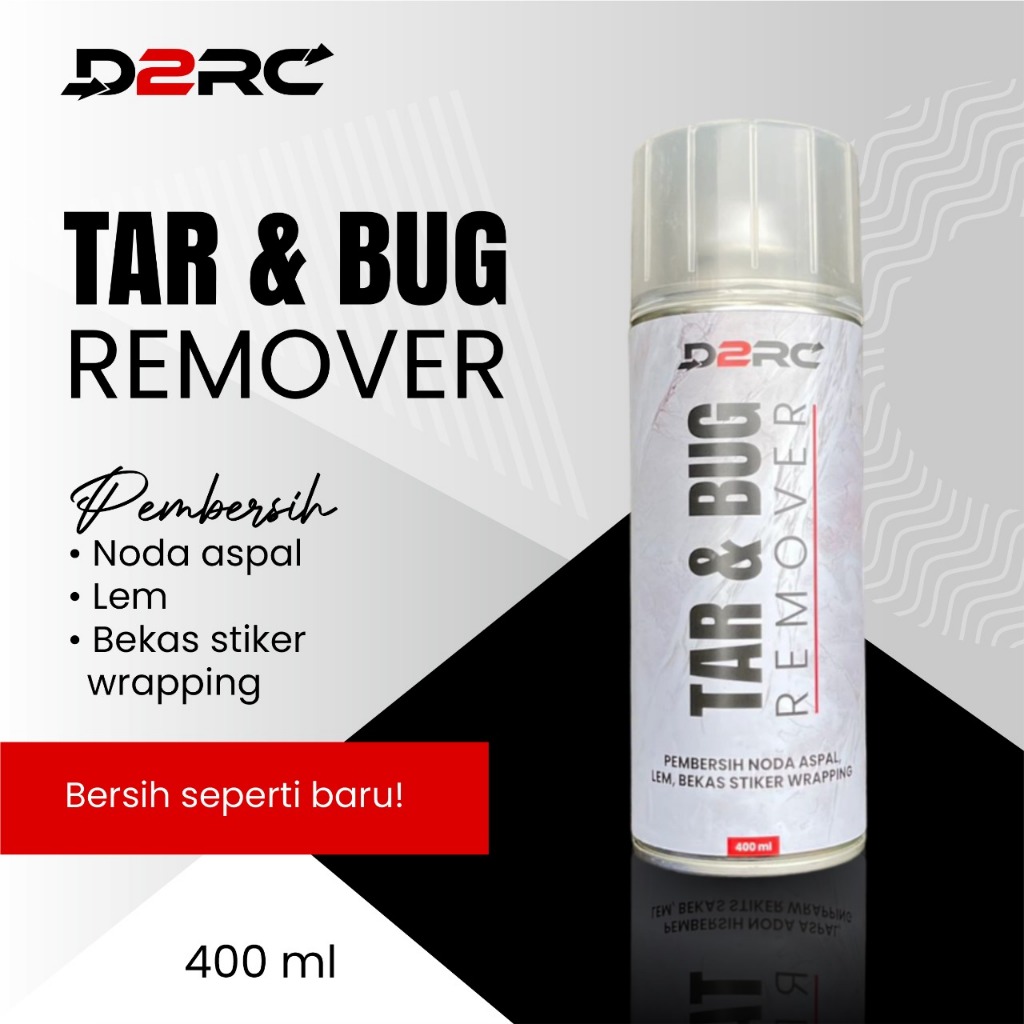Jual Tar and Bug Remover D2RC Pembersih dan Penghilang noda Aspal Bekas Lem Stiker Wrapping ...