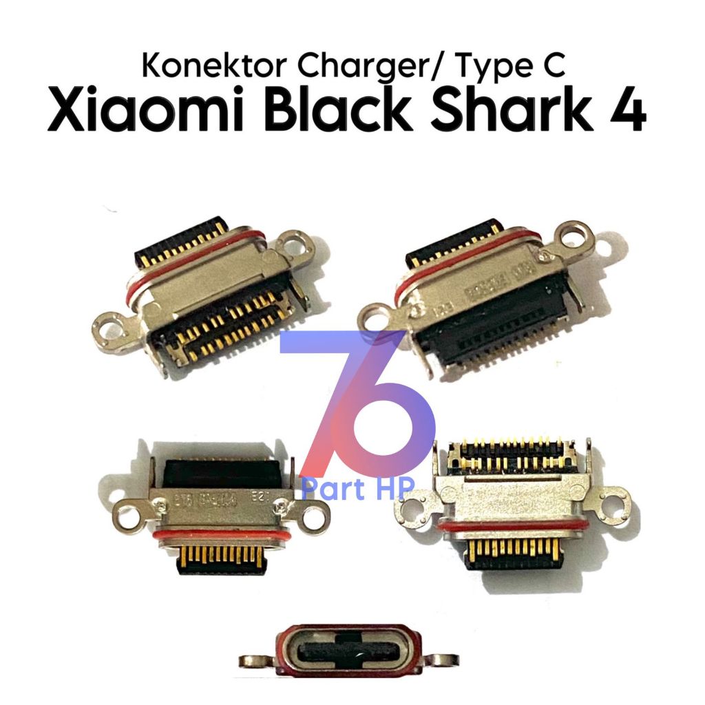 Jual Konektor Charger Only Tipe C Xiaomi Black Shark 4 / SHARK PRS-H0 ...