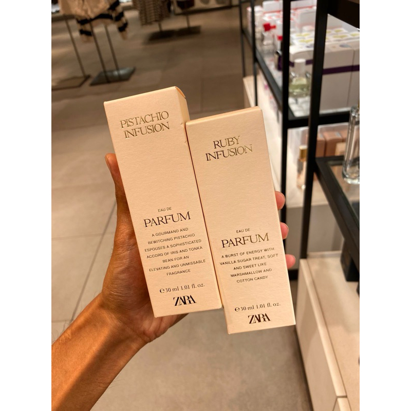 Jual PARFUM ZARA ORIGINAL PItachion infusion dan ruby infusion | Shopee ...