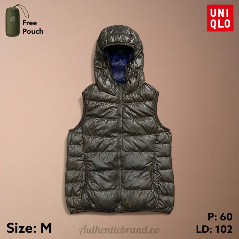 Jual UNIQLO Vest Ultralight Down | Rompi Ultralight Down Uniqlo | Rompi ...