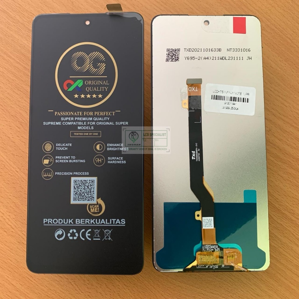 Jual LCD Touchscreen Infinix Note 10 Pro/X695/Note 10 Pro NFC/X695C ...