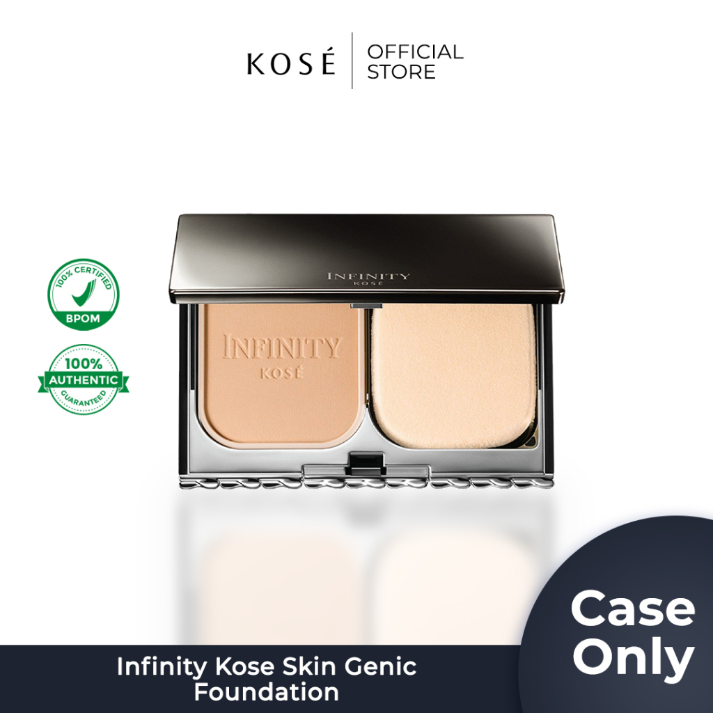 Jual KOSE Infinity Powder Foundation Case Only (For Skin Genic Foundation) | Shopee Indonesia