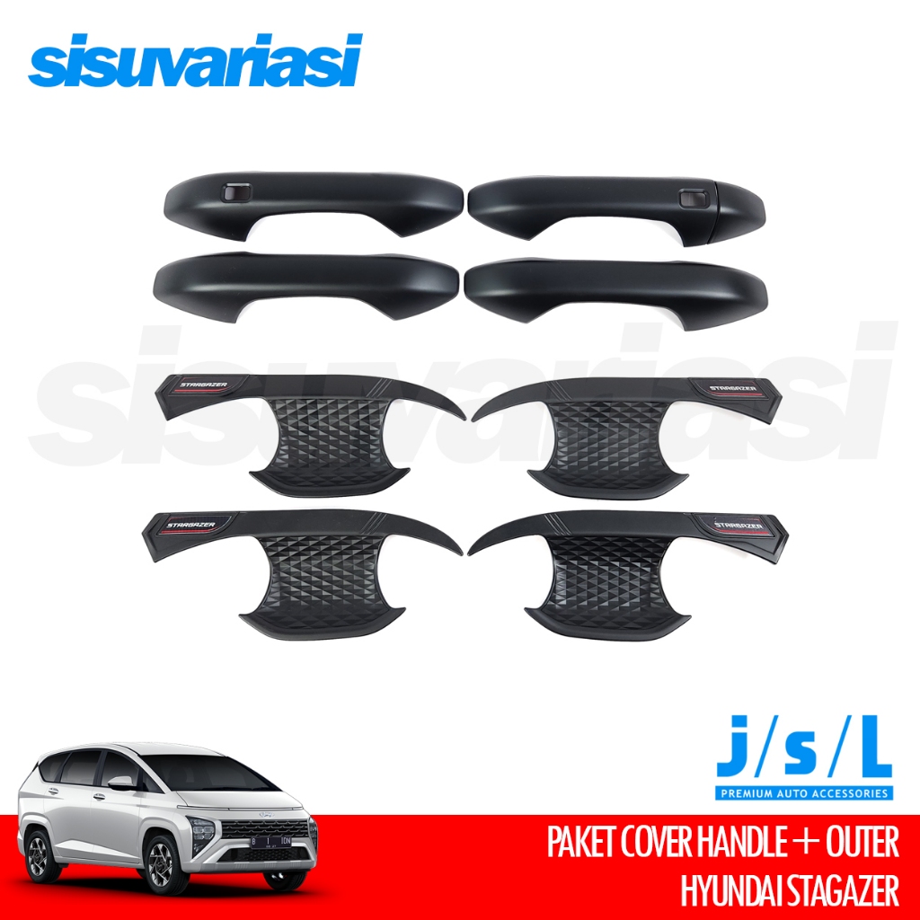 Jual Hyundai Stargazer Aksesoris JSL Paket Tank Cover Handle Outer ...