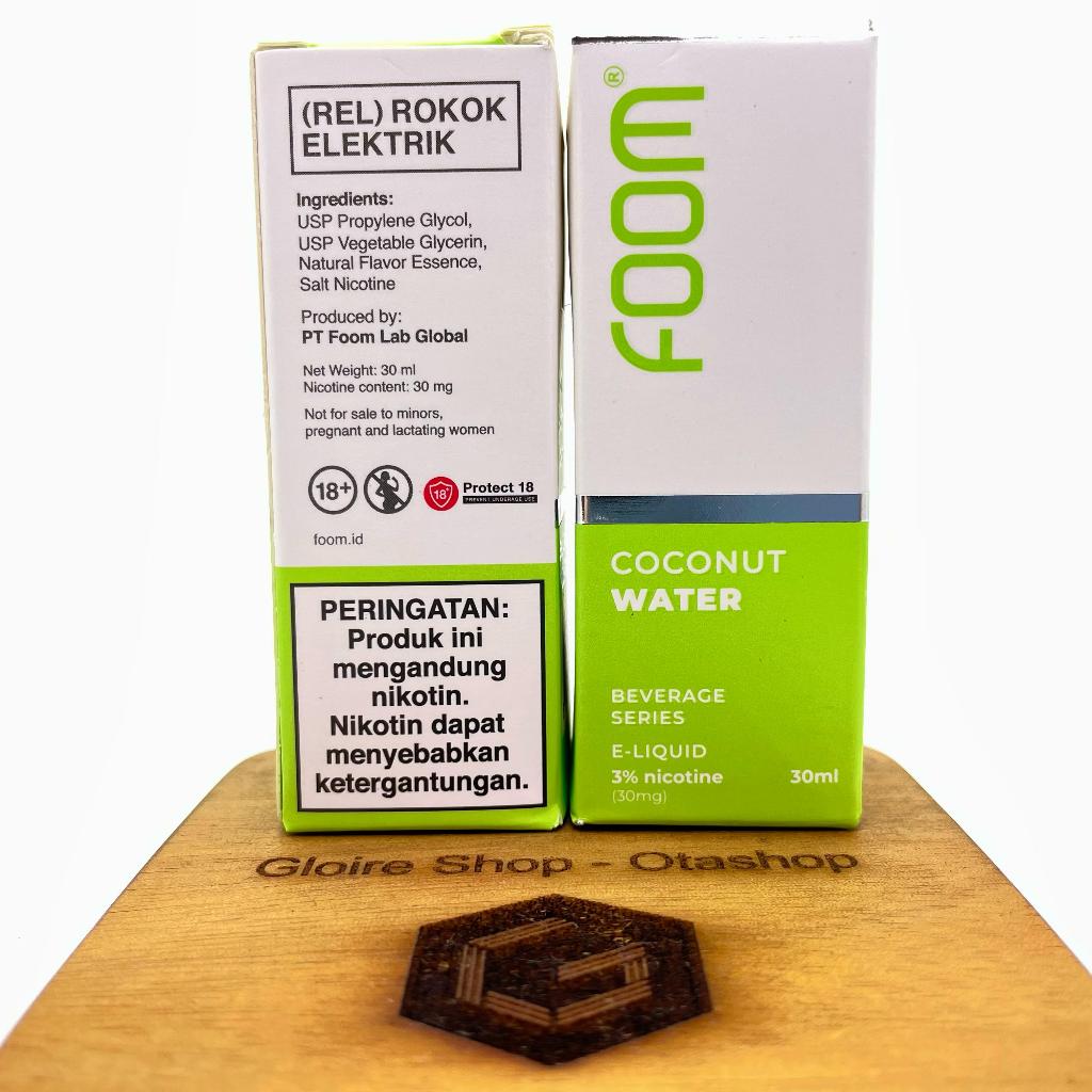 Jual SALT - Foom COCONUT WATER 30ML 30MG by Foom Flooid Liquid Pods ...