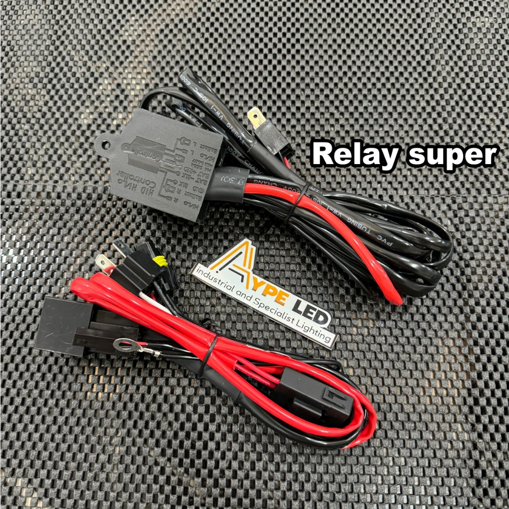 Jual ORIGINAL KABEL RELAY SET H4 SUPER HID BILED PROJIE LED MOTOR MOBIL ...