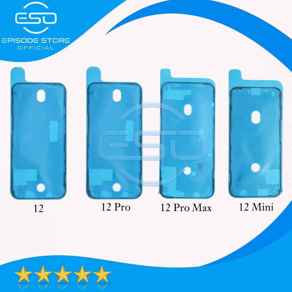 Jual stiker adhesive lem lcd 12 / 12 Pro / 12 Pro Max / 12 Mini New ...