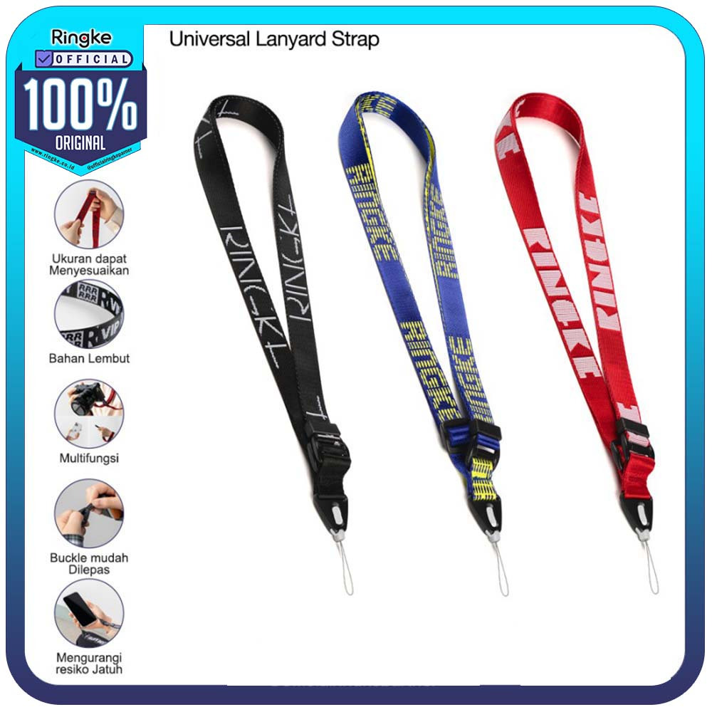 Jual Ringke Letering Shoulder Neck Strap Tali Handphone Camera Name ...